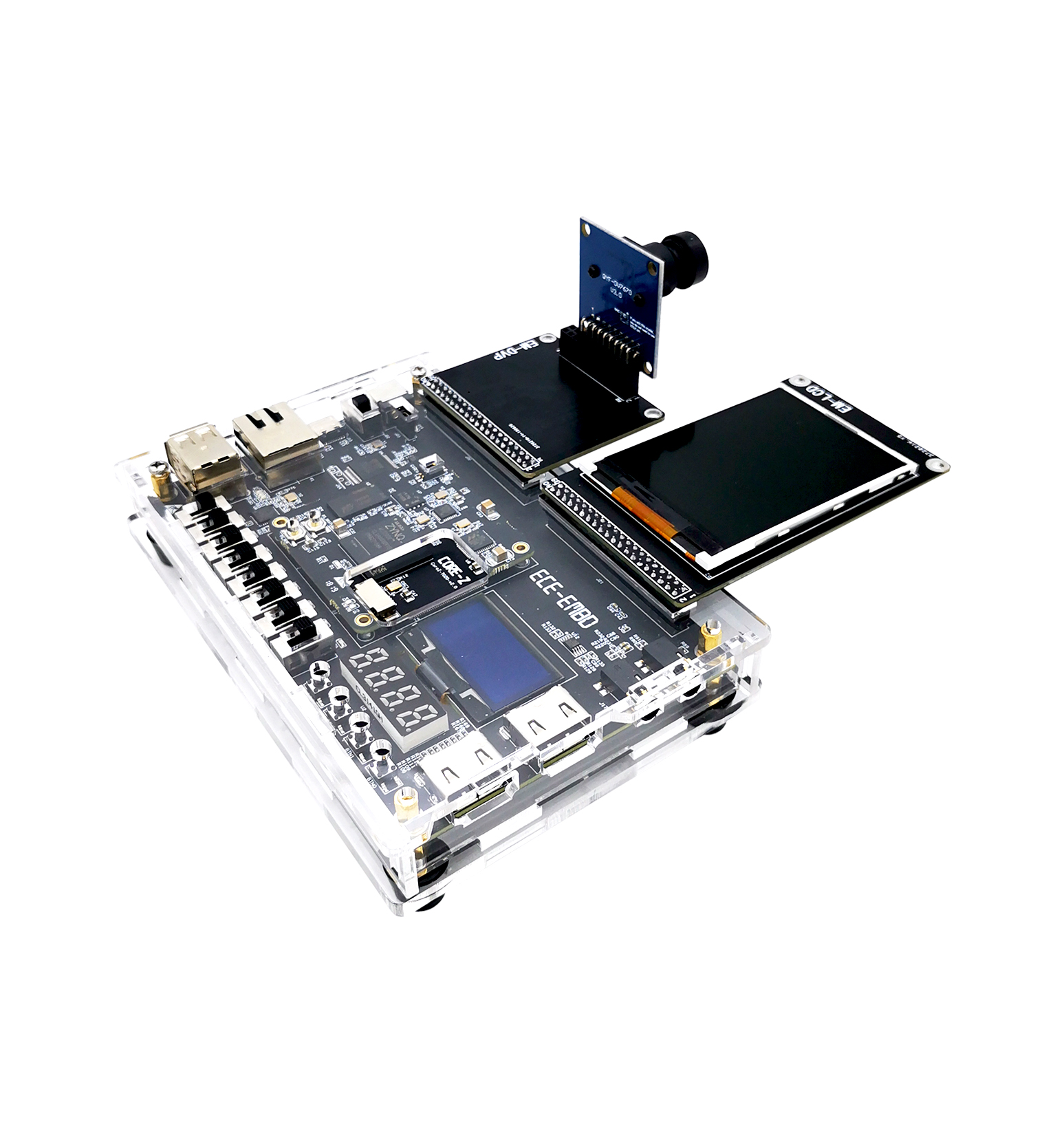 ECE-EMBD-ECE教学板-阿吉毕科技-FPGA解决方案供应商