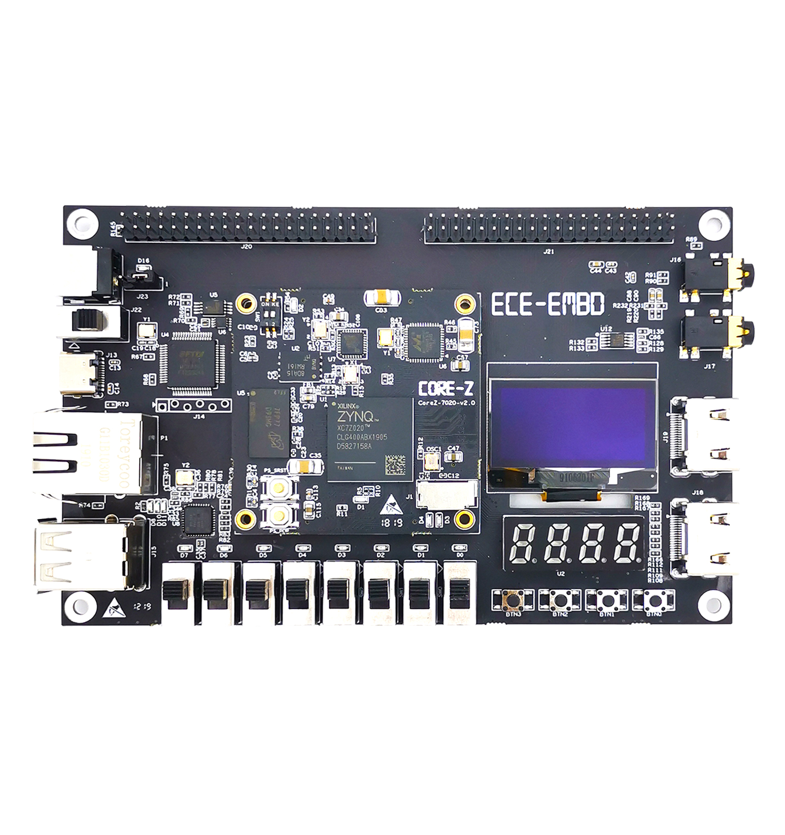 ECE-EMBD-ECE教学板-阿吉毕科技-FPGA解决方案供应商