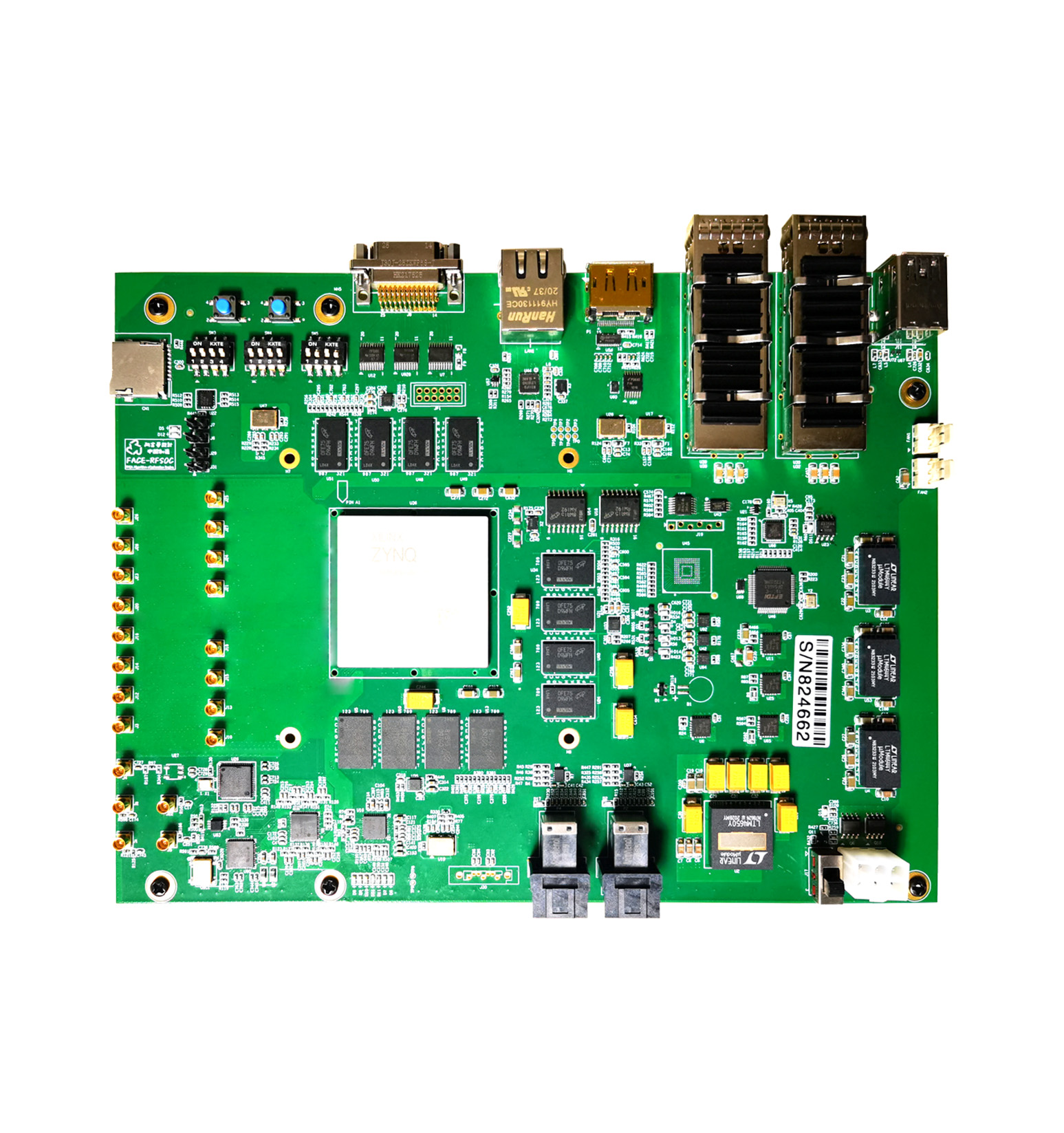 FACE-RFSOC-A-FACE评估板-阿吉毕科技-FPGA解决方案供应商
